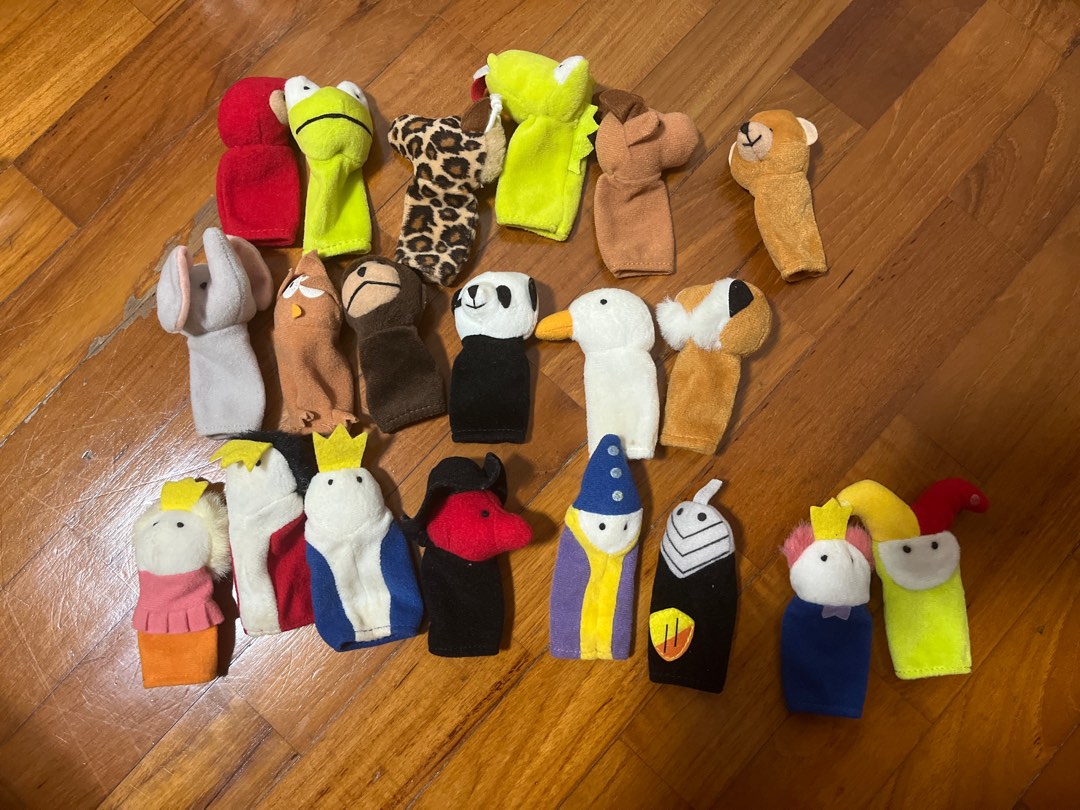 IKEA Assorted Finger Puppets - Fun for Kids!, Babies & Kids, Infant ...
