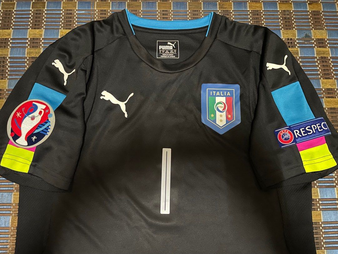 ITALY goalkeeper kit EURO 2016 #BUFFON1 (Original jersey / jersi), Men ...