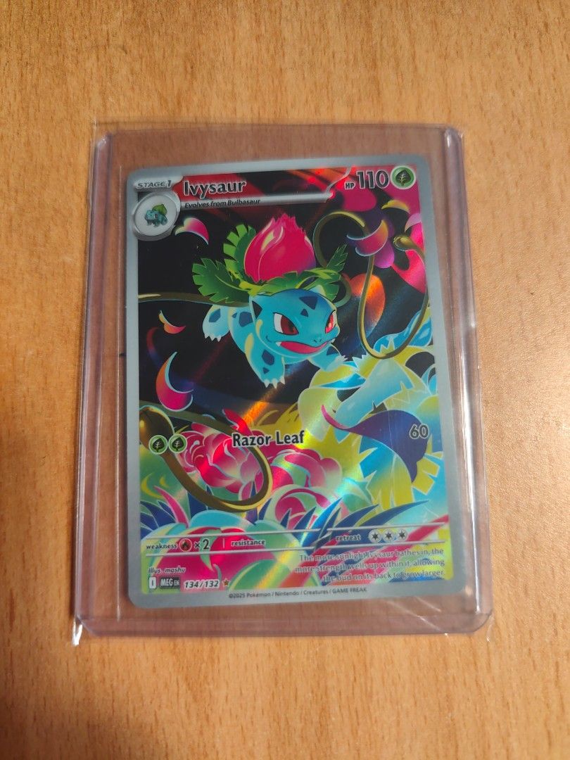 Ivysaur Pokemon Card - Razor Leaf (NEGO), Hobbies & Toys, Toys & Games ...