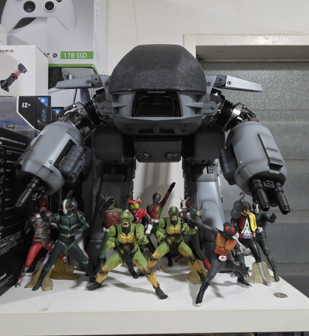 Kamen Rider & Robocop Action Figure Collection, Hobbies & Toys, Toys ...