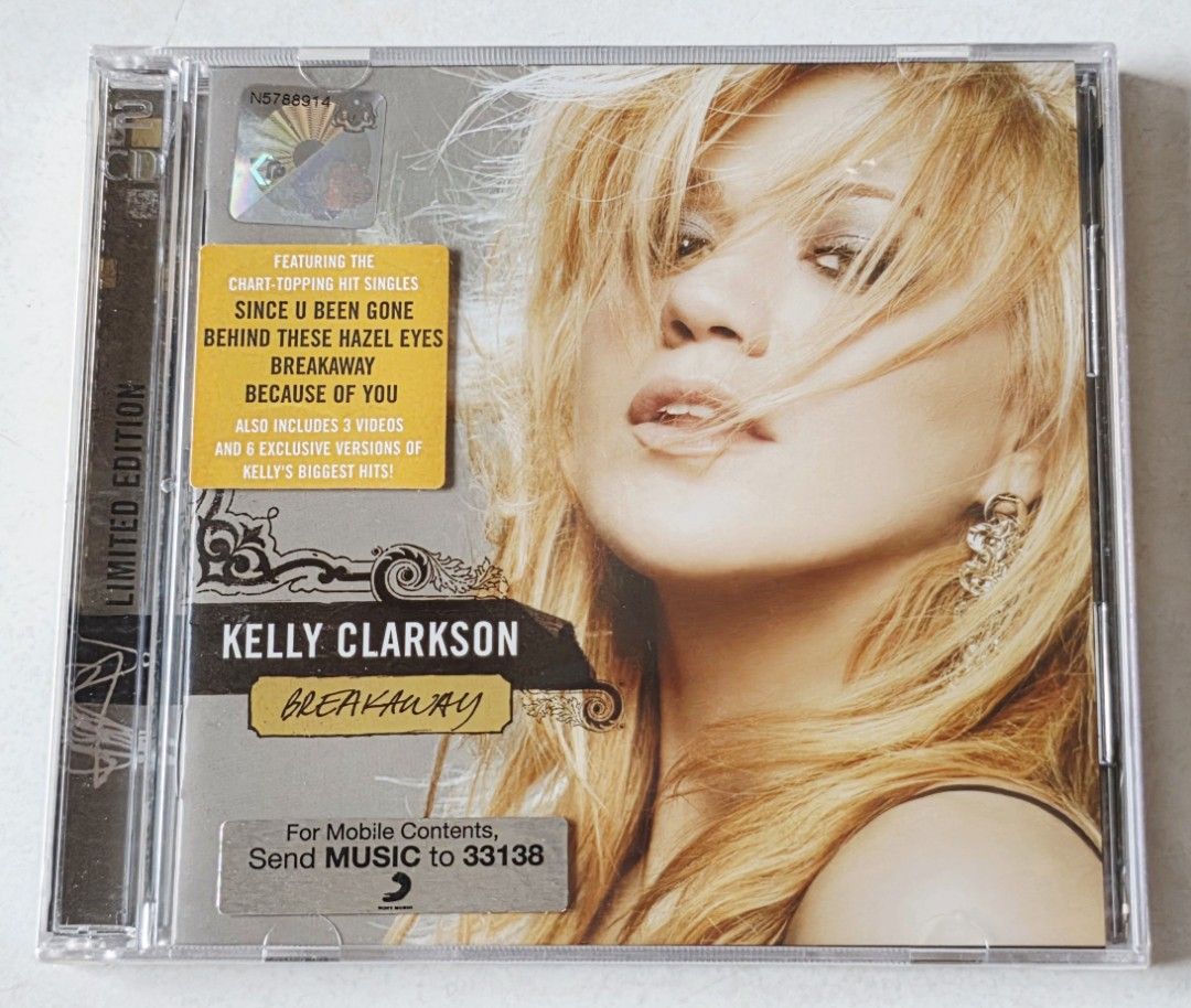 Kelly Clarkson - Breakaway ( LIMITED EDITION ) ( PRINTED IN MALAYSIA ...