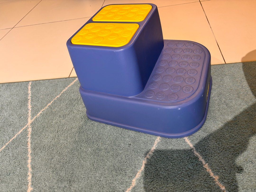 Kids Step Stool with Alphabet and Numbers, Babies & Kids, Infant ...