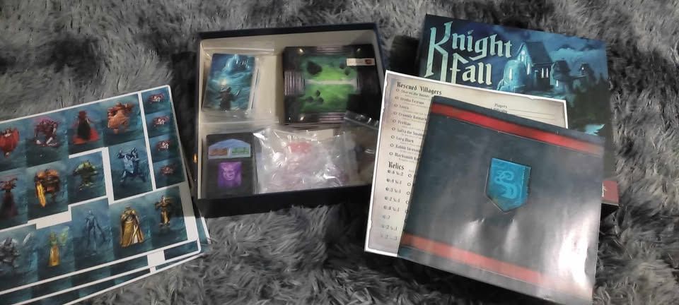 Knight Fall Board Game, Hobbies & Toys, Toys & Games on Carousell