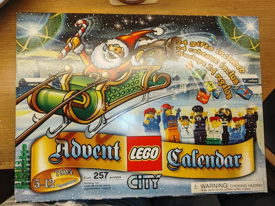 LEGO City Advent Calendar Series 2006 Model Number 7904, 興趣及遊戲, 玩具 & 遊戲 ...