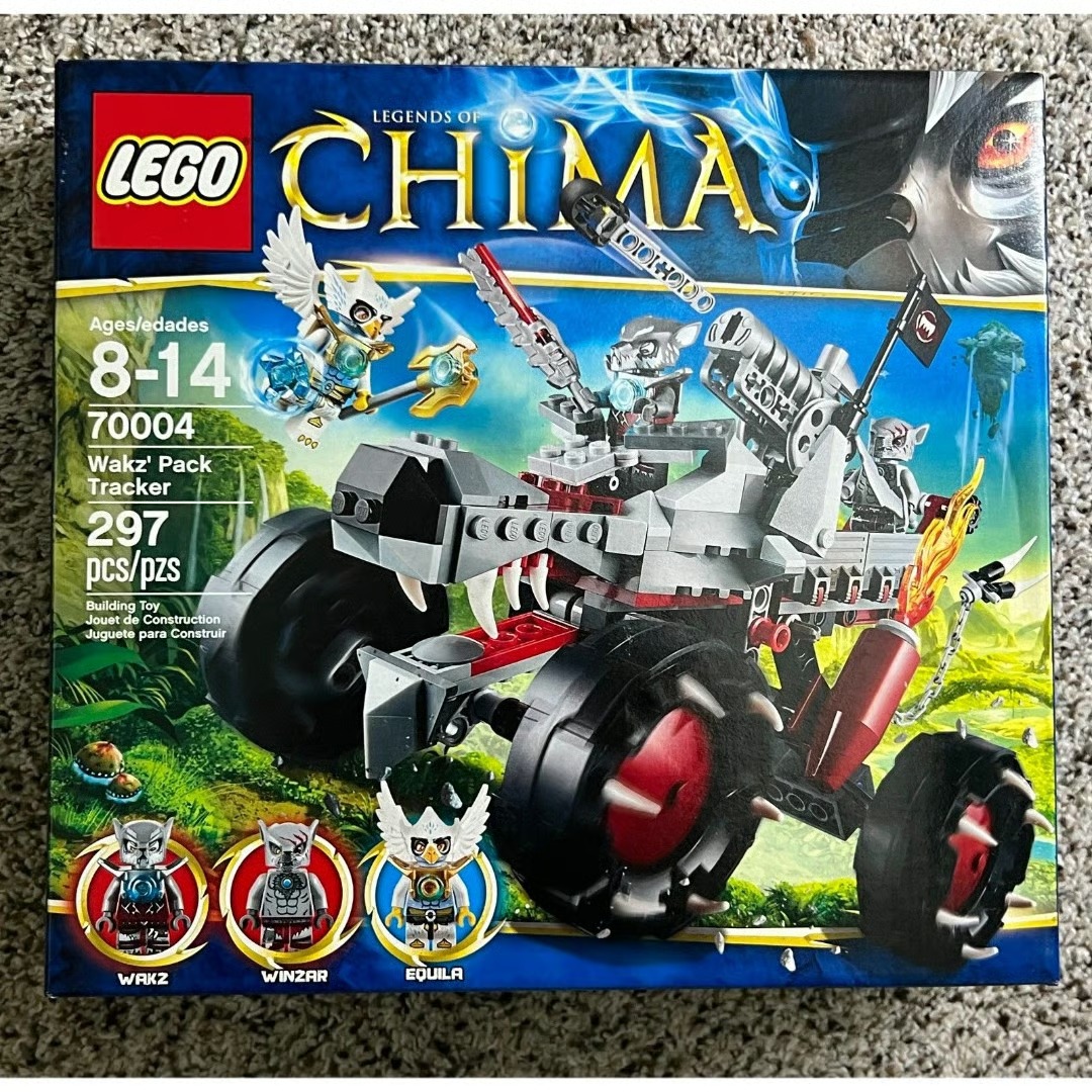 LEGO Legends of Chima 70004 - Wakz's Pack Tracker BNIB, Hobbies & Toys ...