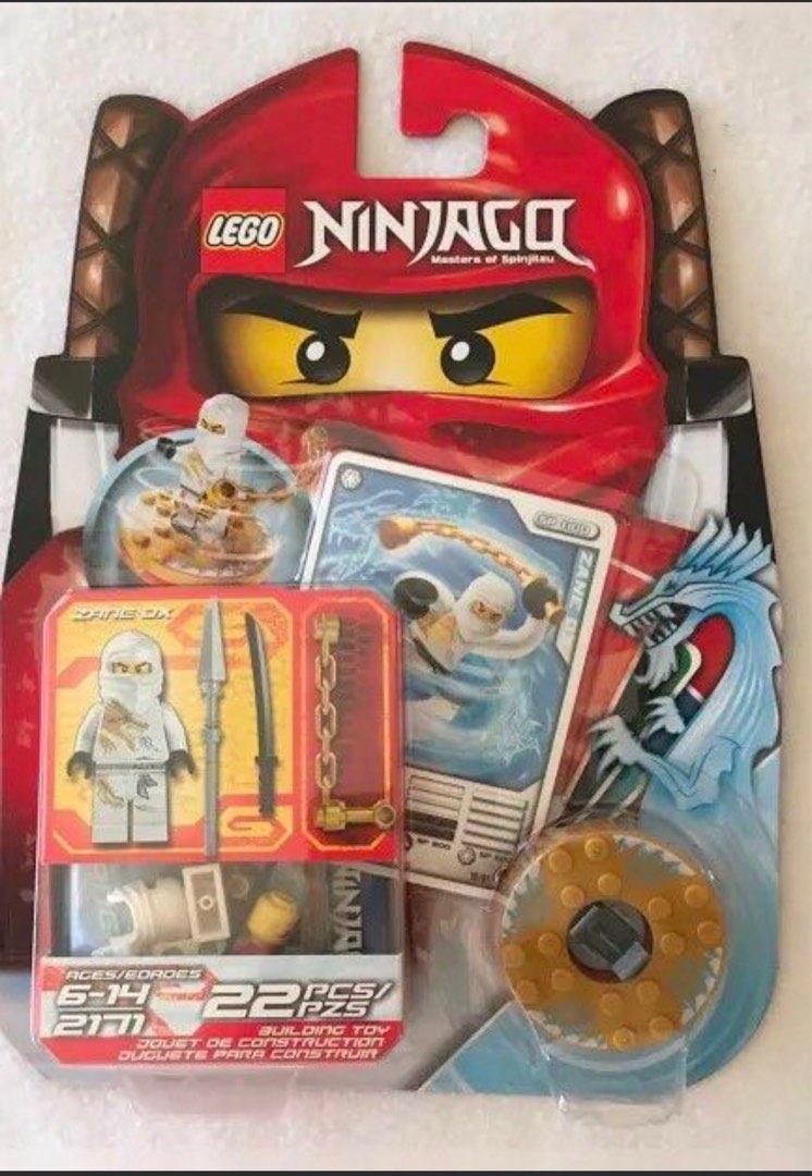 Lego Ninjago 2171 Zane DX White Ninja Sealed, Hobbies & Toys, Toys ...