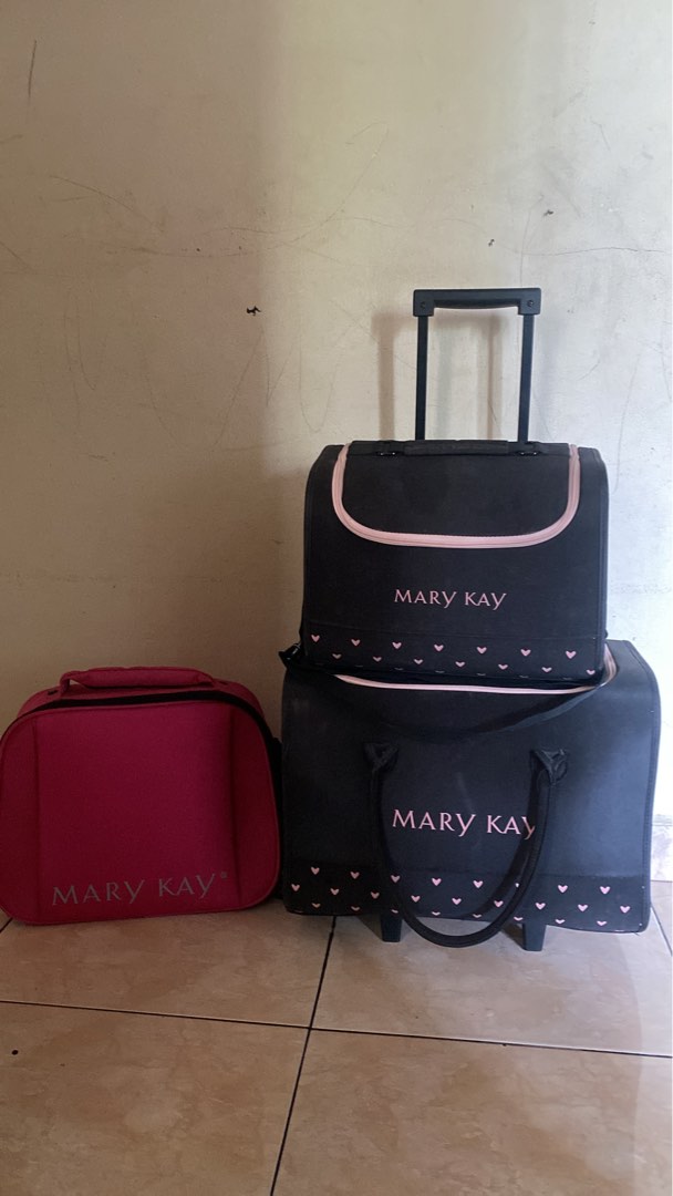 Mary Kay Luggage Set, Luxury, Bags & Wallets on Carousell