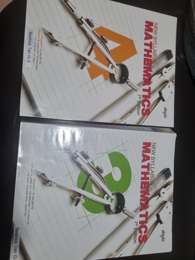 Mathematics Textbook Sec 3 & 4, Hobbies & Toys, Books & Magazines ...