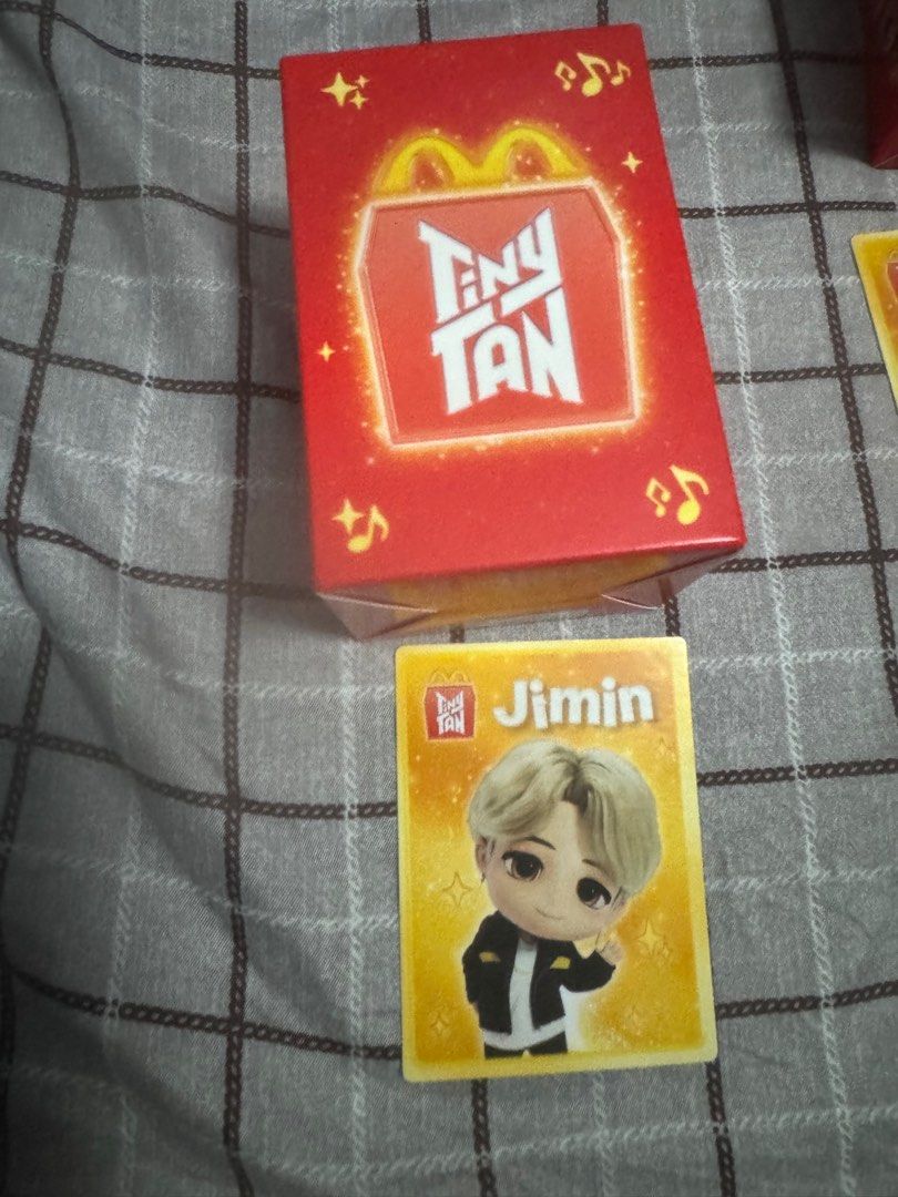 McDonald's BTS Tiny Tan Jimin, Hobbies & Toys, Toys & Games on Carousell
