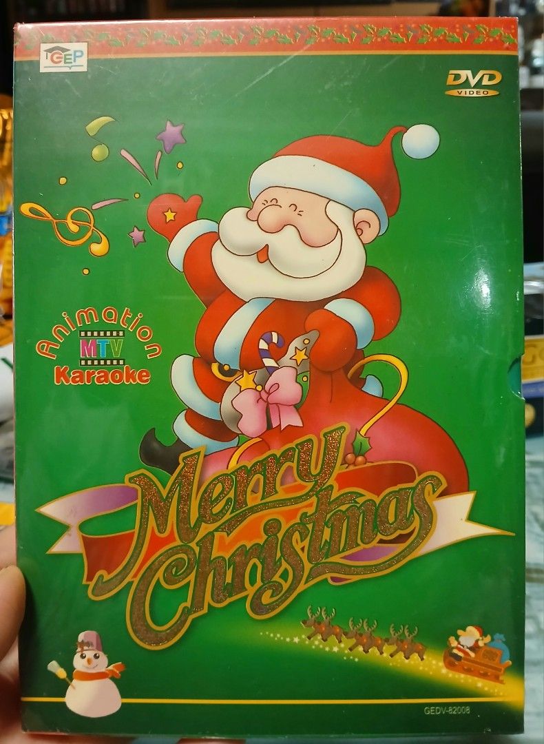 MERRY CHRISTMAS Animation MTV Karaoke Dvd, Hobbies & Toys, Music ...