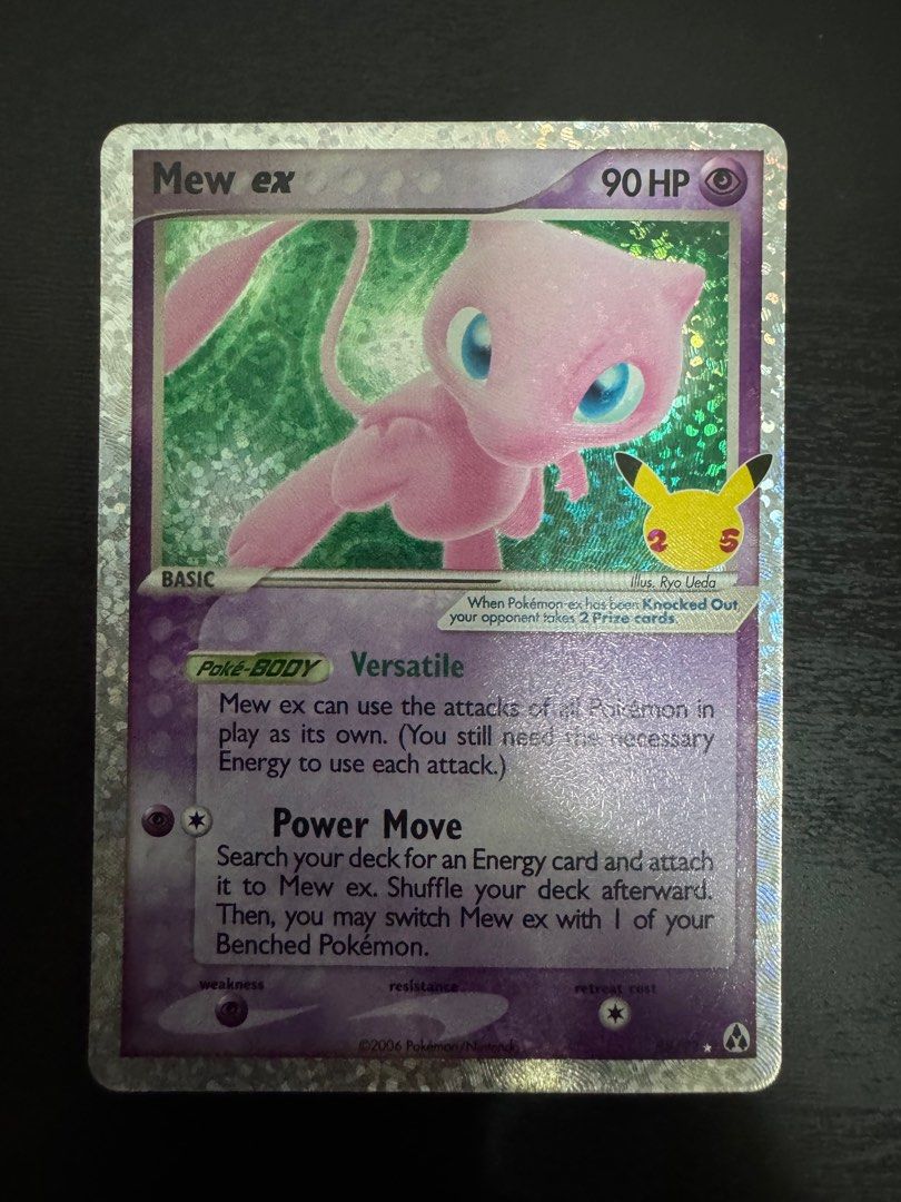 Mew - Pokemon Celebrations Card, Hobbies & Toys, Toys & Games on Carousell