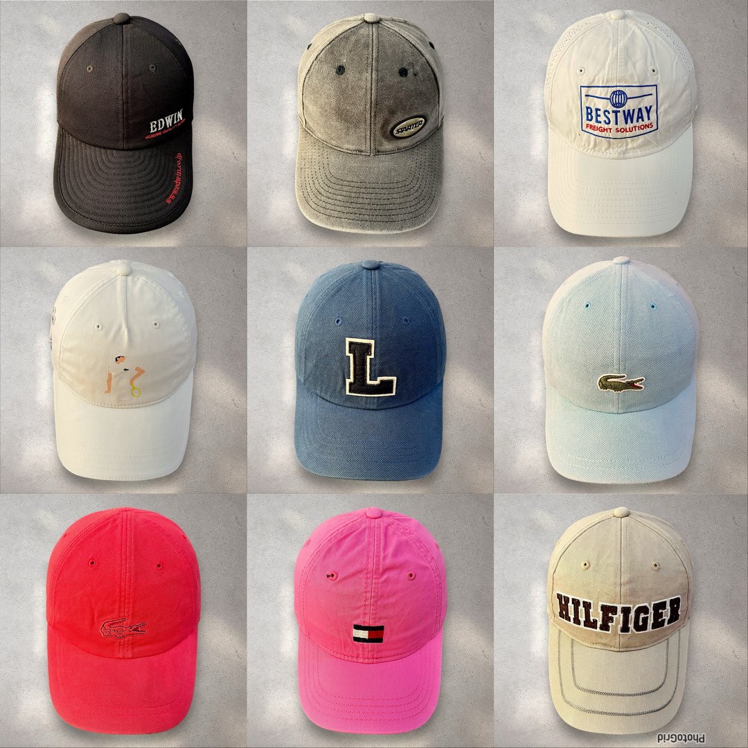 Mix cap adjustable Velcro strap edwin starter new era lacoste Tommy ...