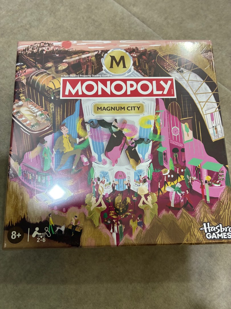 Monopoly x Magnum Ice Cream Board Game, Hobbies & Toys, Toys & Games on ...
