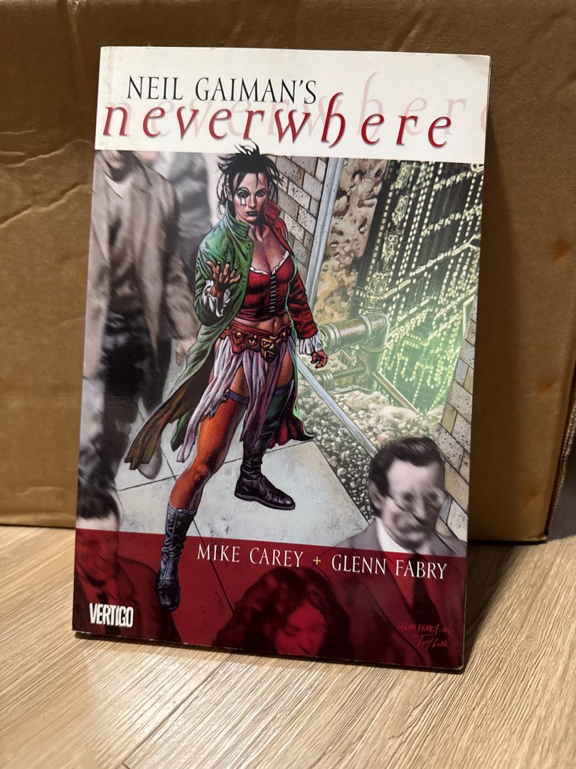 Neil Gaiman's Neverwhere Graphic Novel, Hobbies & Toys, Books ...