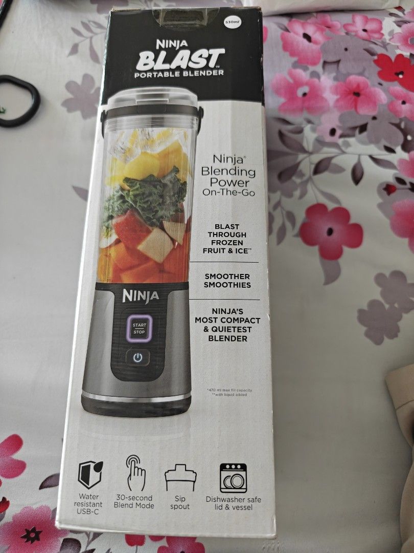 Ninja Blast Portable Blender, TV & Home Appliances, Kitchen Appliances ...