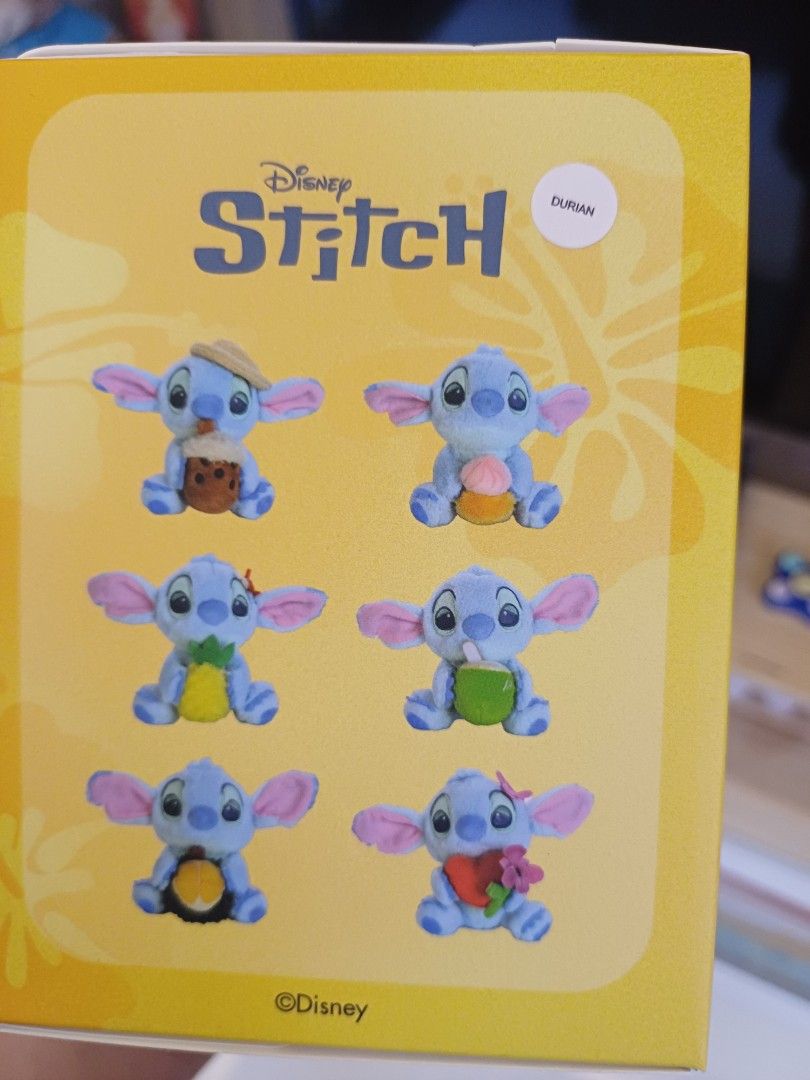 OCBC Stitch SG60 Plushies - Durian, Hobbies & Toys, Toys & Games on ...