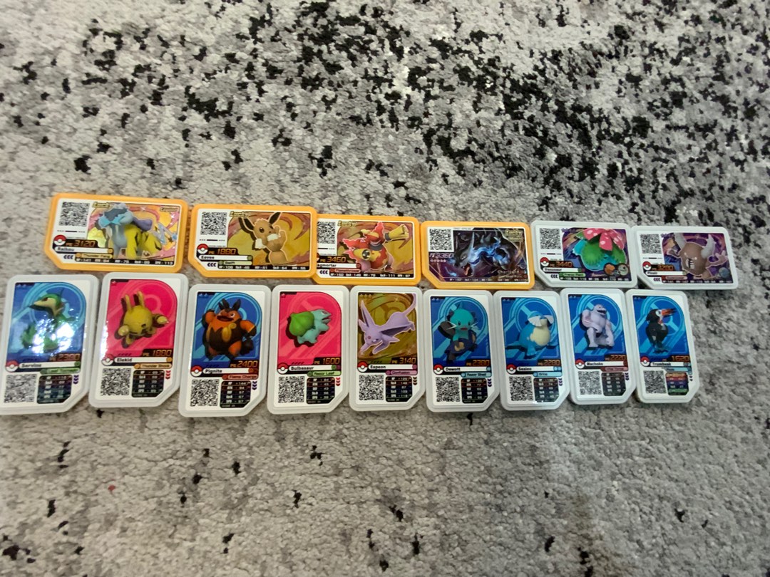 Pokemon Arcade Game Cards Gaole, Hobbies & Toys, Toys & Games on Carousell