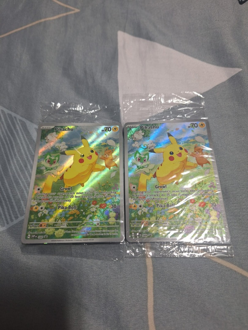 Pokemon Paldea Adventure Chest Pikachu SVP088 English Promo Card ...