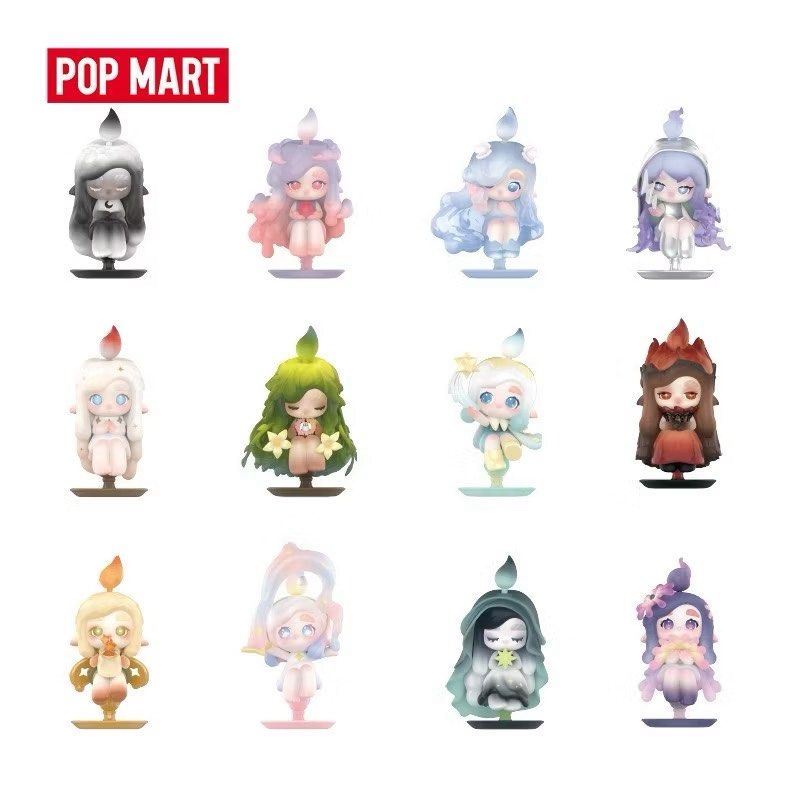 POP MART CHAKA Light Sprite Candlelight Series Blind Box Figures ...