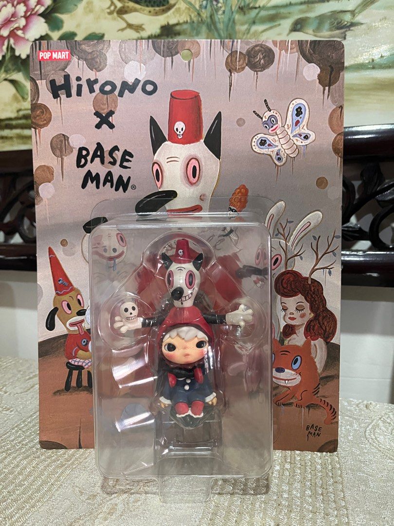 POP MART Hirono x BASEMAN Figure, Hobbies & Toys, Toys & Games on Carousell