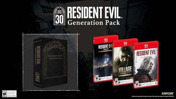 [PRE-ORDER] Resident Evil Generation Pack - Nintendo Switch 2, Video ...