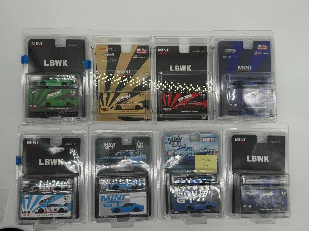 ‼️READ DESCRIPTION‼️ 1/64 Mini GT LB★Works LBWK R35 67 light green 66 ...