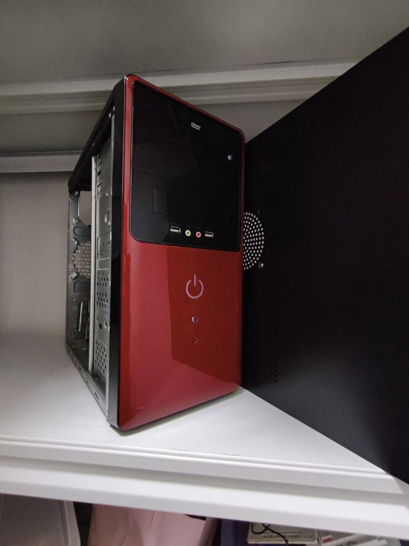 Red and Black PC Case, Computers & Tech, Parts & Accessories, Computer ...