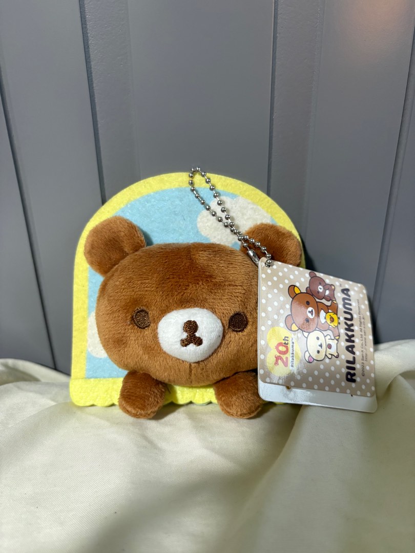 Rilakkuma 20th Anniversary Plush Keychain, Hobbies & Toys, Toys & Games ...