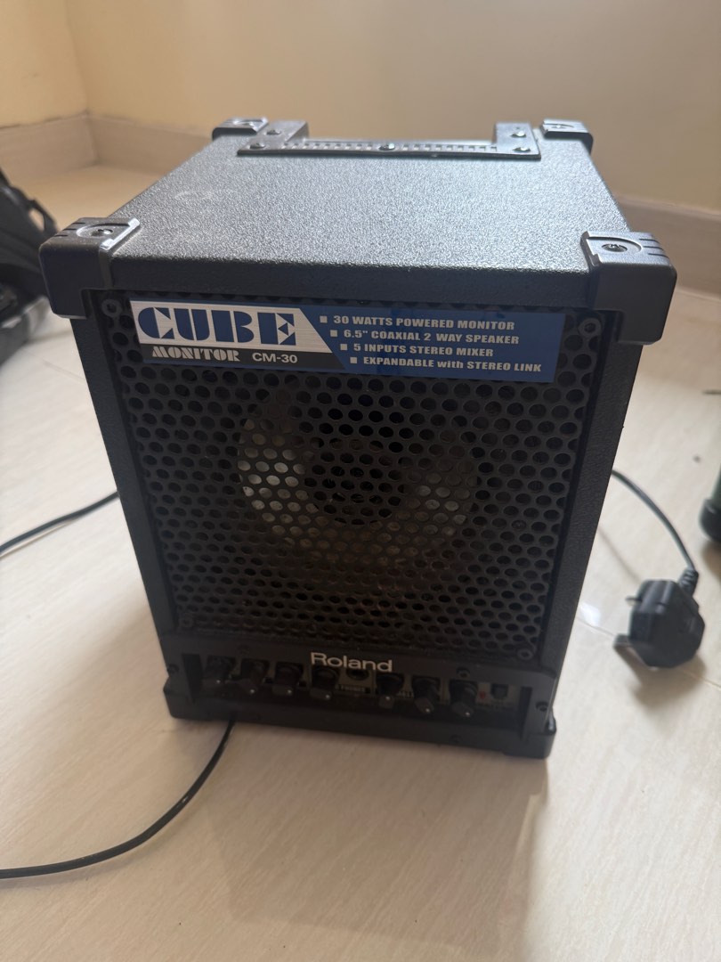Roland Cube Monitor CM-30 Speaker, 音響器材, Soundbar、揚聲器、藍牙喇叭、耳擴 - Carousell