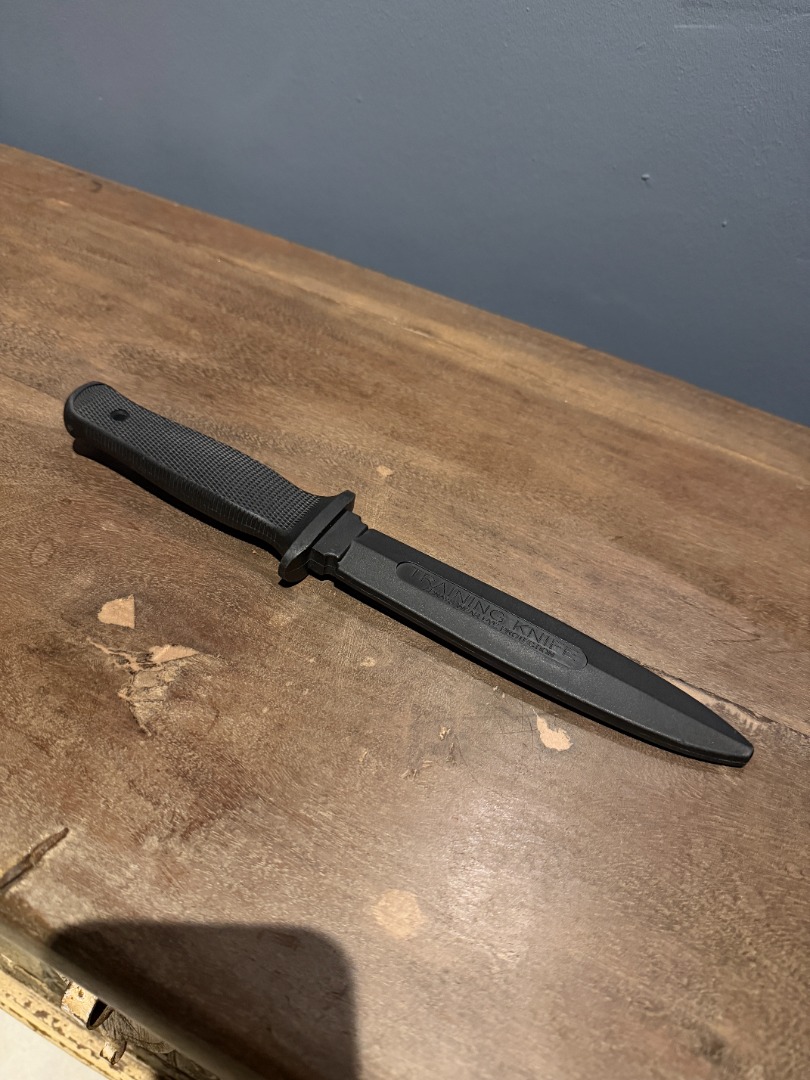 Rubber Training Knife (Cold Steel-style / Martial Arts Practice Blade ...