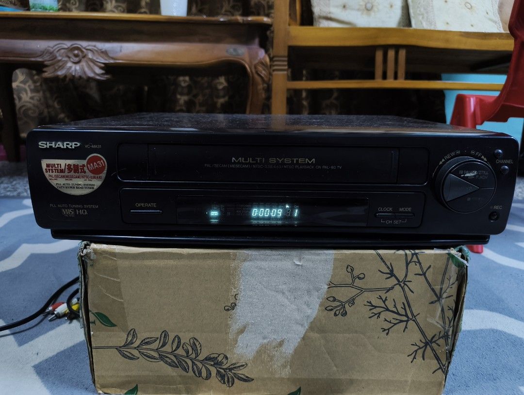 Sharp VC-MA31 Multi System VCR Player, TV & Home Appliances, TV ...