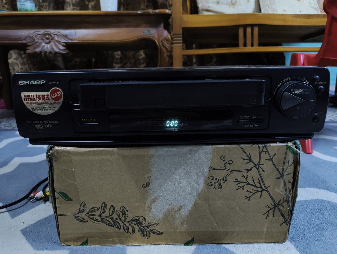 Sharp VC-MA31 Multi System VCR Player, TV & Home Appliances, TV ...