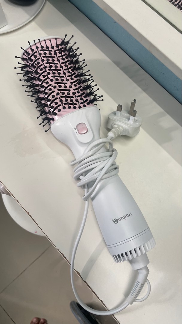 Simplus Hot Air Styling Brush Volumizer, Beauty & Personal Care, Hair ...