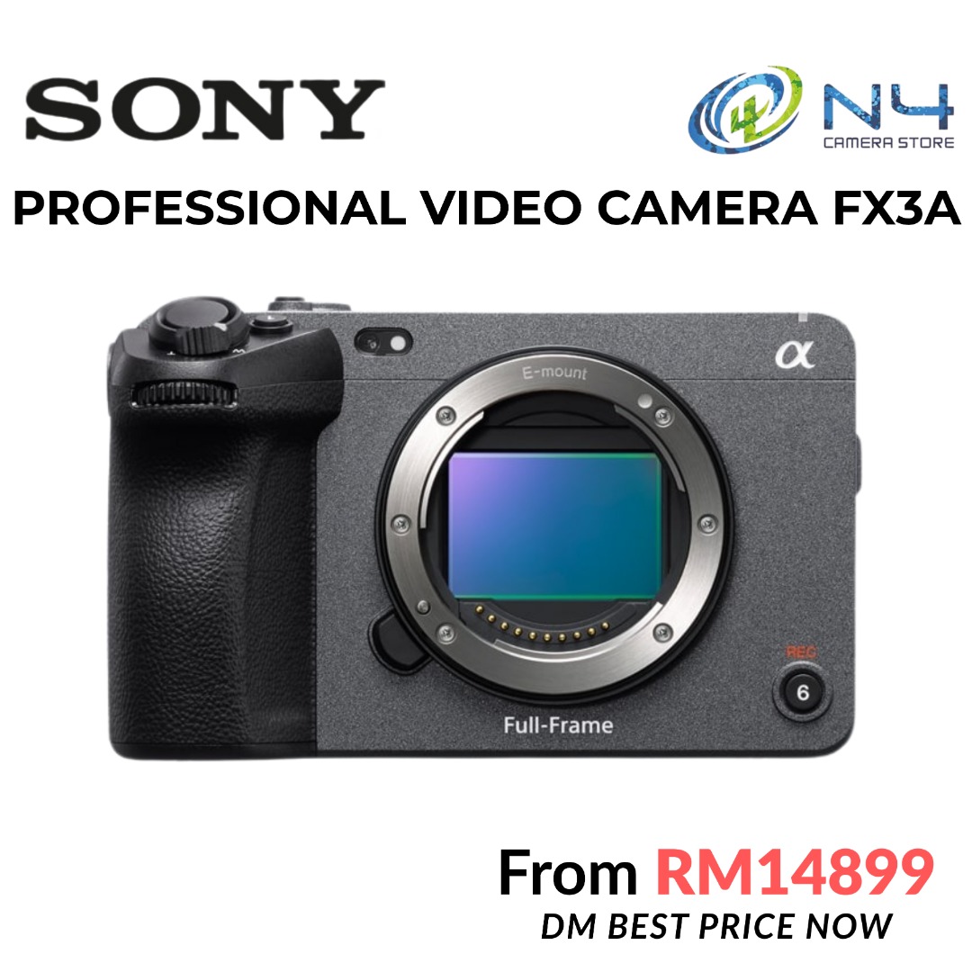 Sony FX3A | FX3 | FX3 A | Video Camera | Body, Photography, Cameras on ...