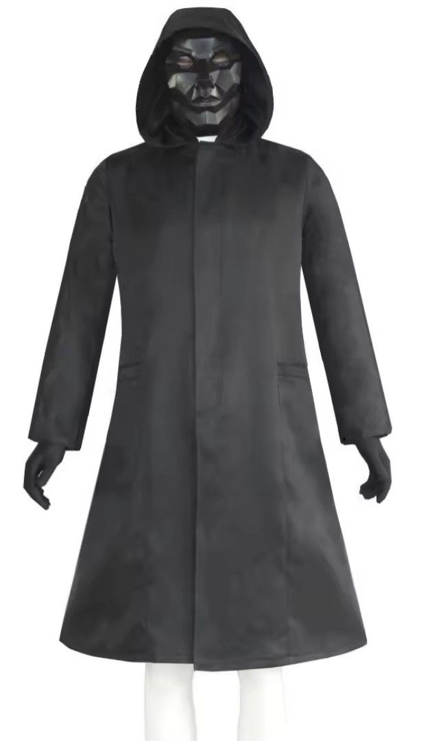 Squid Game Guard Costume Set, Men's Fashion, Tops & Sets, Sets ...