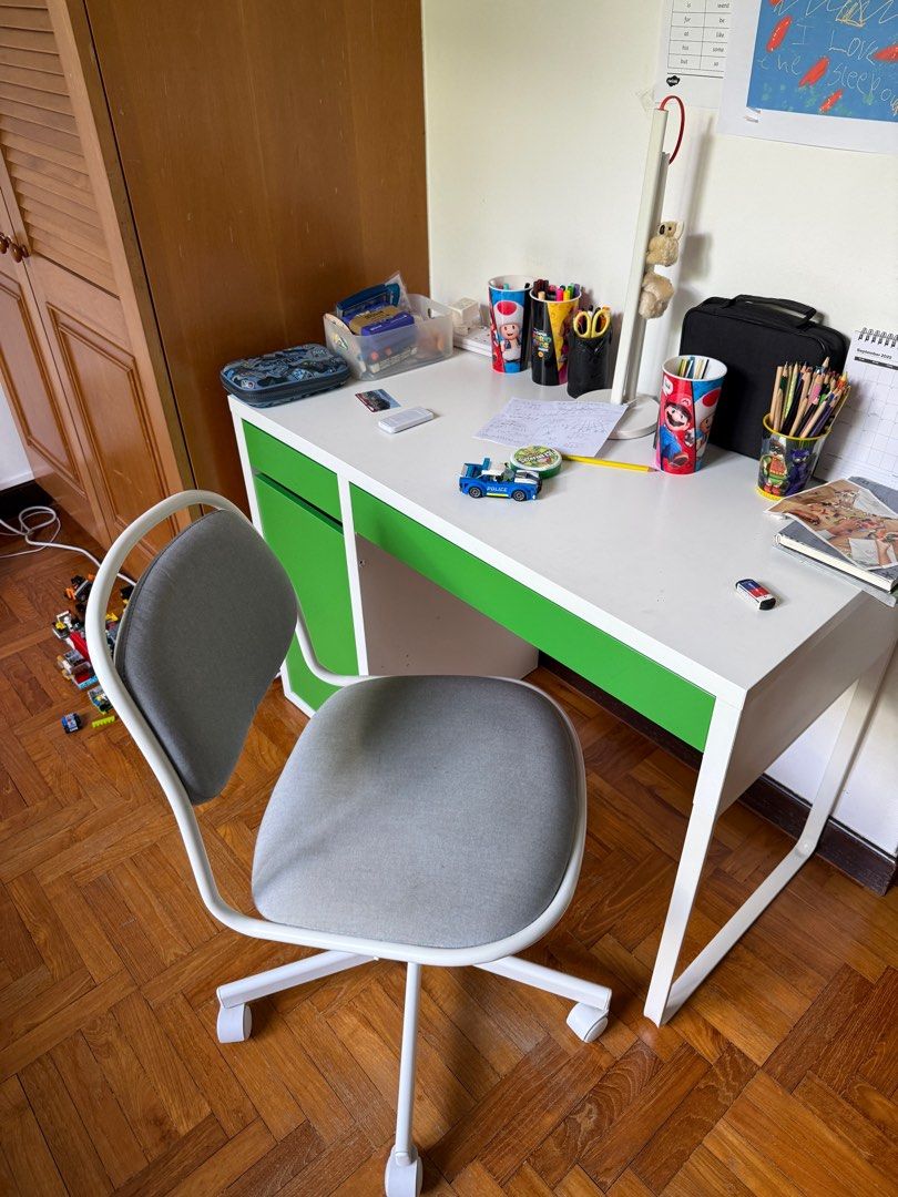 Student table and Chair, Furniture & Home Living, Furniture, Chairs on ...