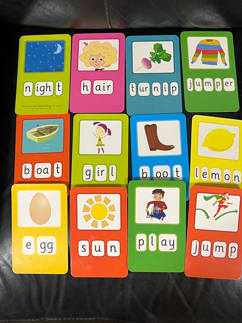 Superhero Phonics Flash Cards - 52 Cards, Hobbies & Toys, Books ...