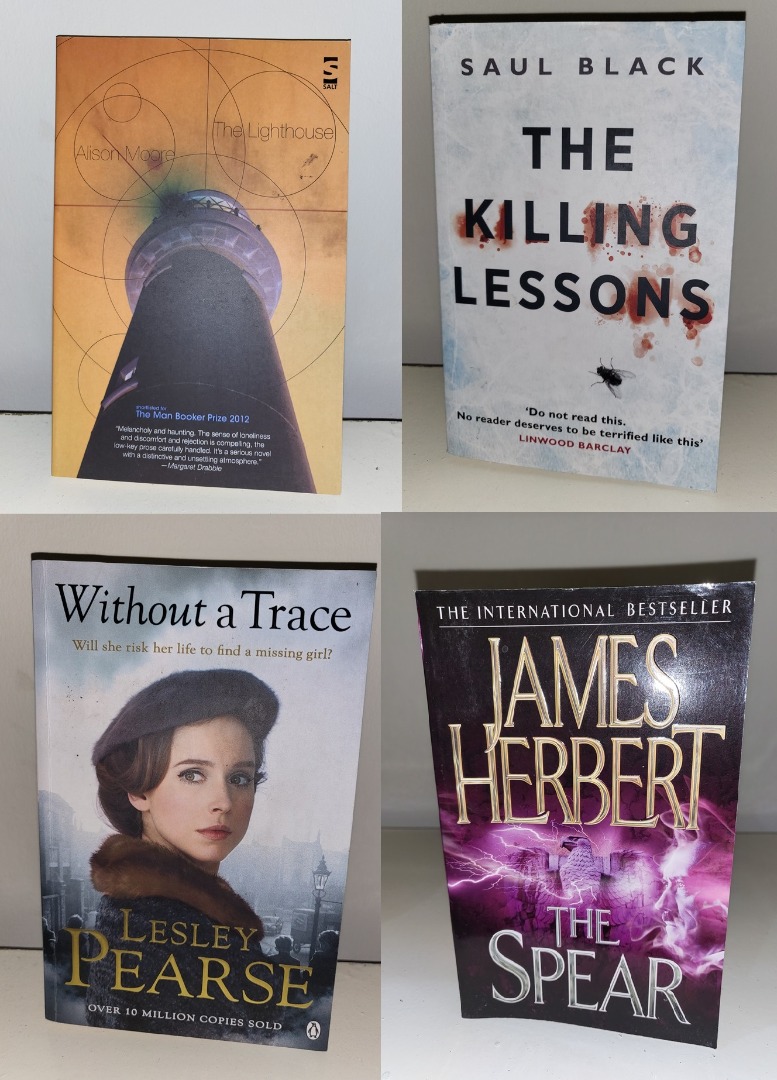 The Lighthouse Alison Moore Killing Lessons Saul Black Without a Trace ...