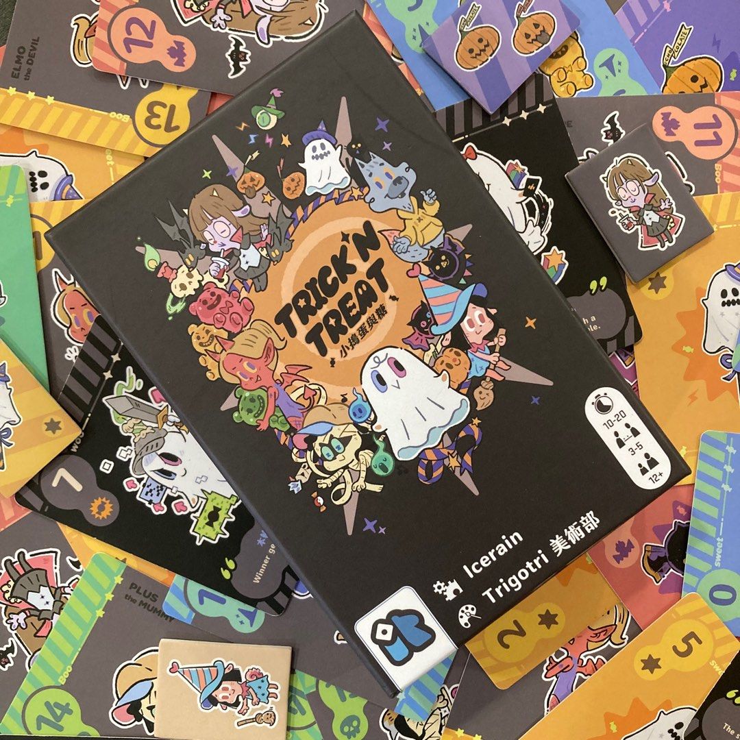 Trick’n Treat Card Game, Hobbies & Toys, Toys & Games on Carousell