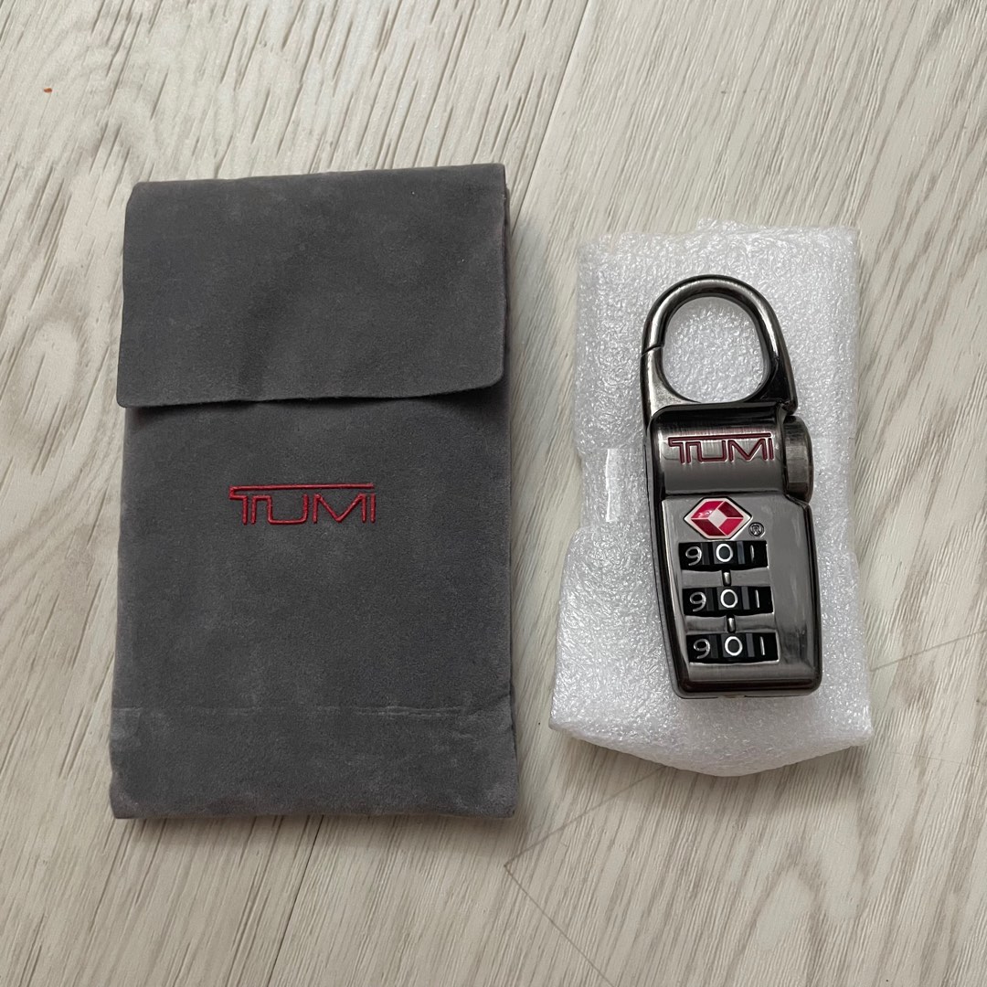 TUMI Palladium colour TSA002 Combination Lock, Hobbies & Toys, Travel, Luggage on Carousell