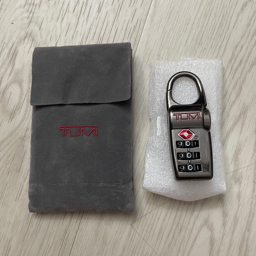 TUMI Palladium colour TSA002 Combination Lock, Hobbies & Toys, Travel, Luggage on Carousell