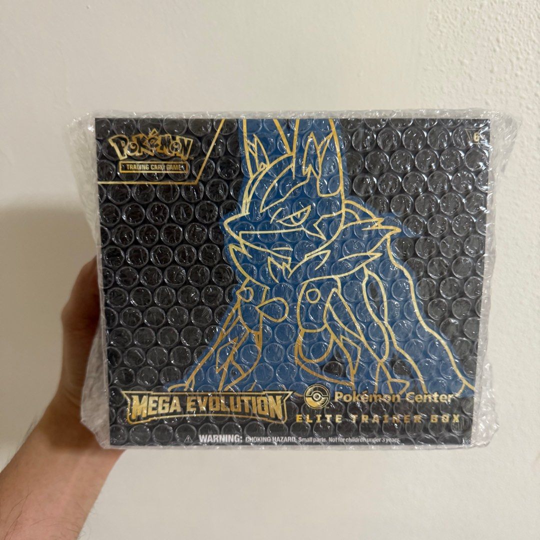 Unshrinked Pokemon Center Mega Evolution PC edition Elite Trainer Box ...