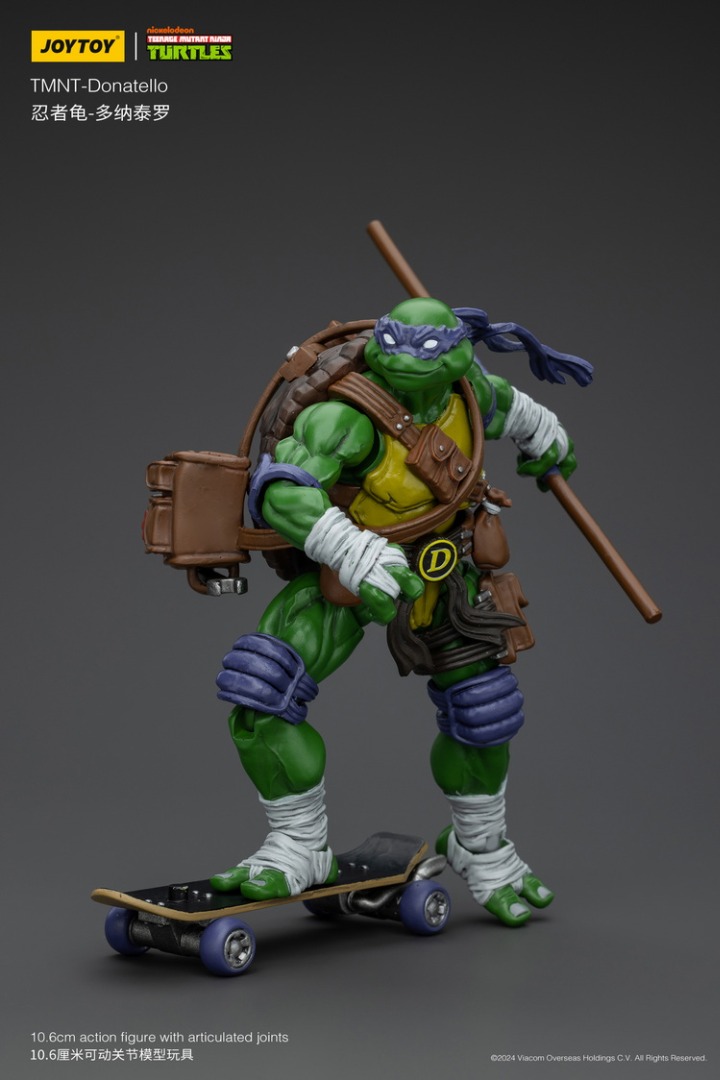 Joy Toy / JoyToy, 1/18 scale JT6304 Donatello, Teenage Mutant Ninja ...