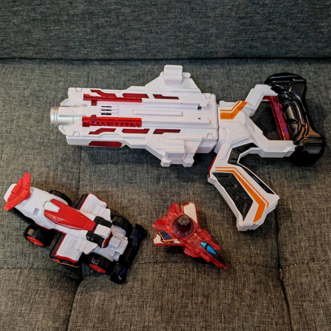 USED BANDAI DX VS Changer + Dial Trigger Machine Patren Ichigo Red ...