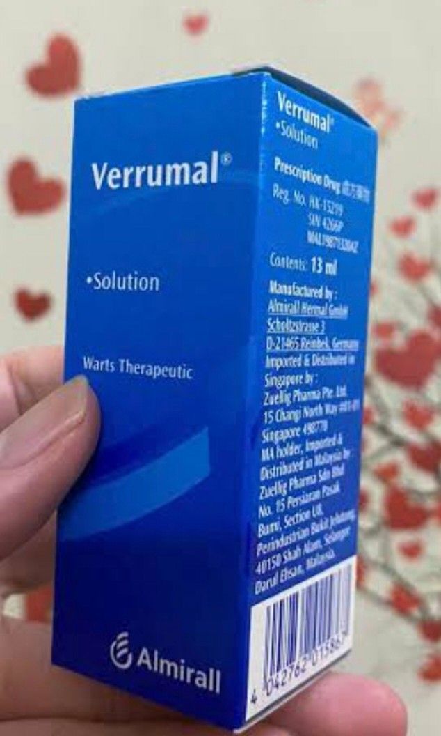 Verrumal Solution - Wart Treatment, Health & Nutrition, Medical ...