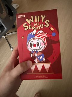 POPMART Why So Serious Vinyl Plush Pendant Blind Box, Hobbies & Toys ...