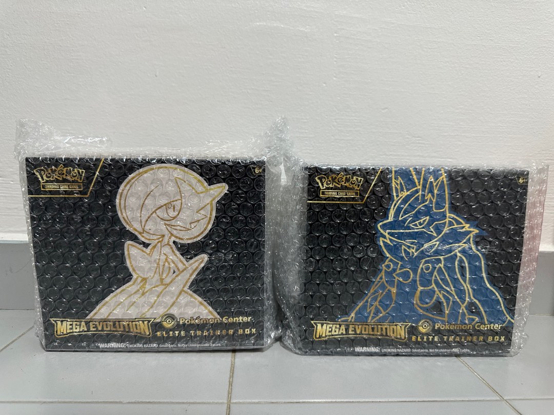 WTS Pokemon Mega Evolution Lucario ETB/ Gardevoir ETB (PC), Hobbies ...