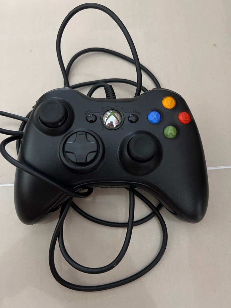 Xbox 360 Wired Controller, Video Gaming, Gaming Accessories ...