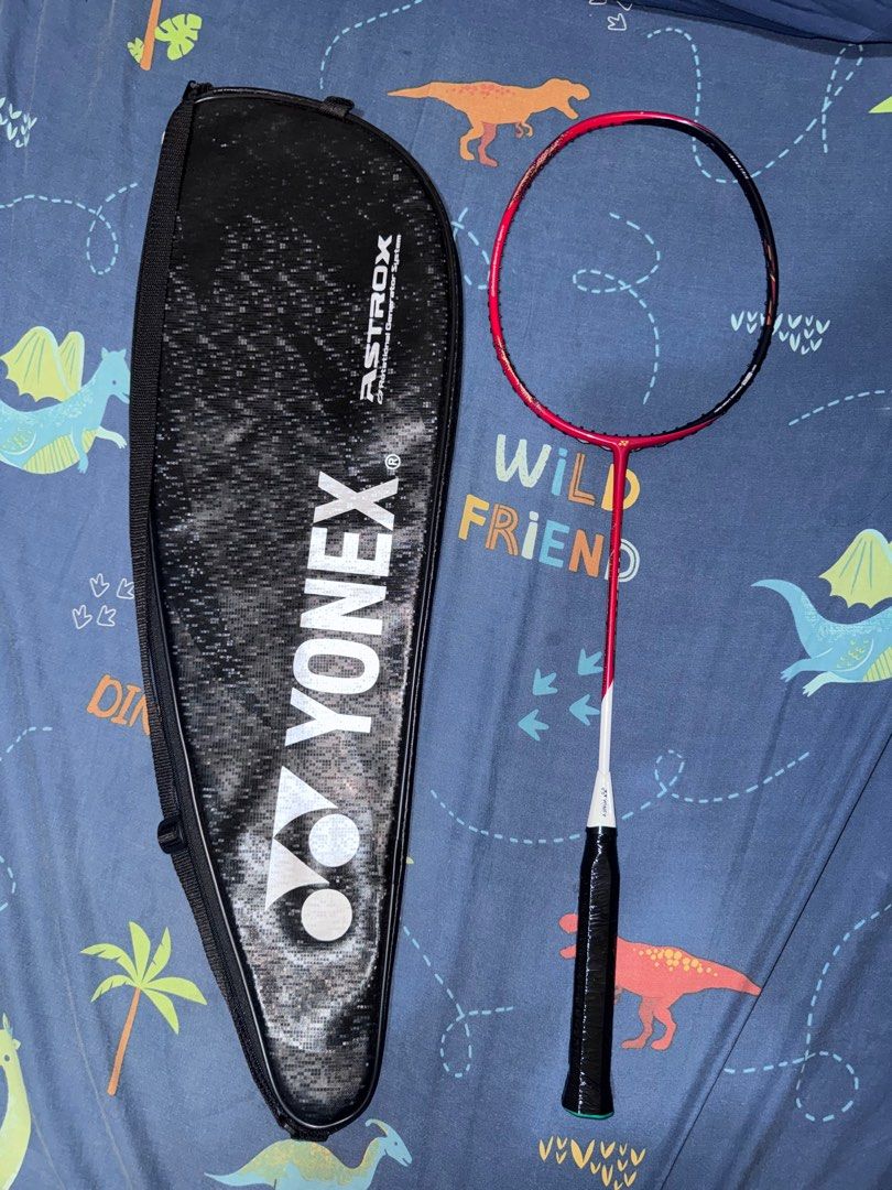 Yonex Astrox 88D Red 2nd Gen Badminton Racket, Sports Equipment, Sports ...