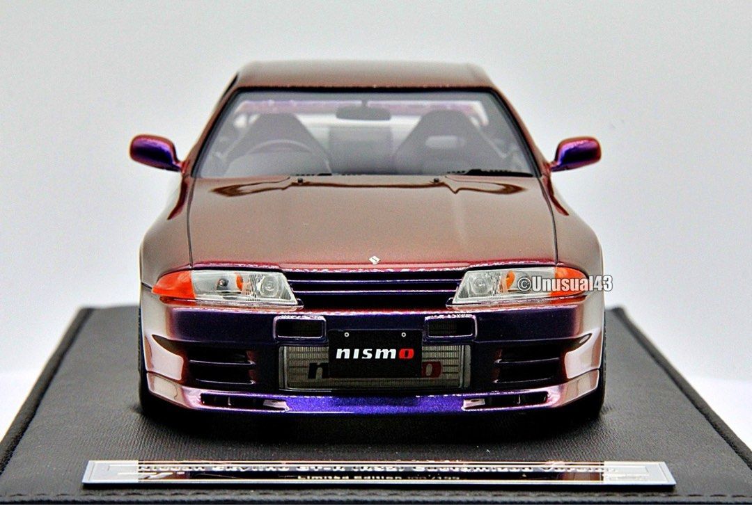 1/18 MotorHelix Nissan Skyline R32 GTR Customized Version Resin Model ...